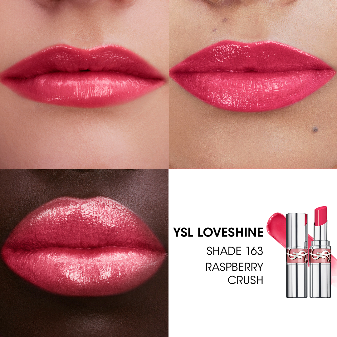 Ysl Beauty Ysl Loveshine Lip Oil Stick - 163 - Raspberry Crush